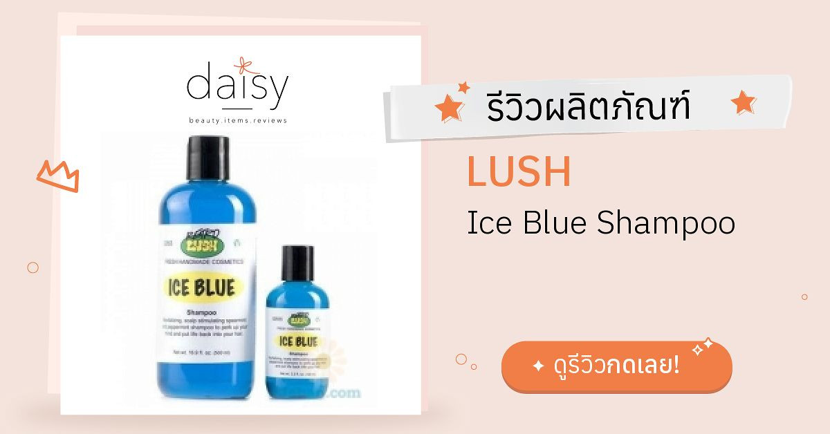 LUSH Ice Blue Shampoo รีวิว | Daisy by Jeban.com